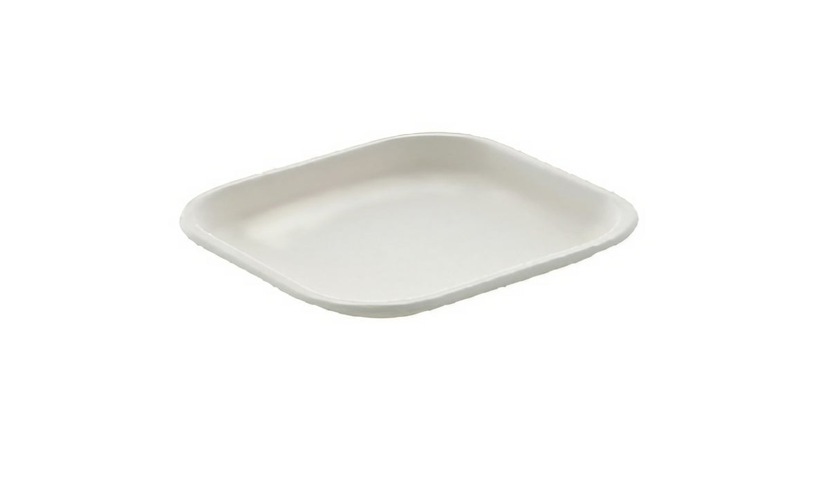 7-Inch Bagasse Square Plates 100% compostable – Pax Hospitality