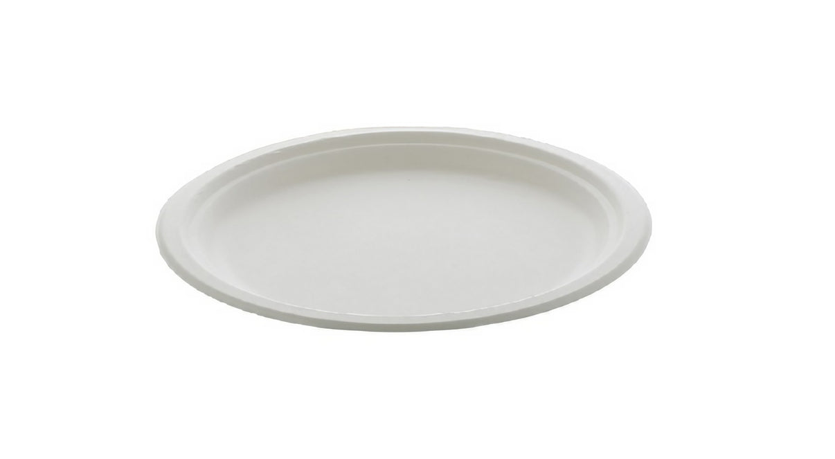 9-Inch Bagasse Round Plate 100% Compostable – Pax Hospitality
