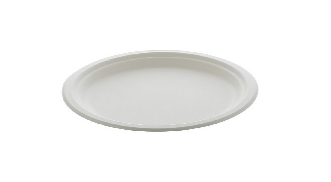 9-Inch Bagasse Round Plate 100% Compostable – Pax Hospitality