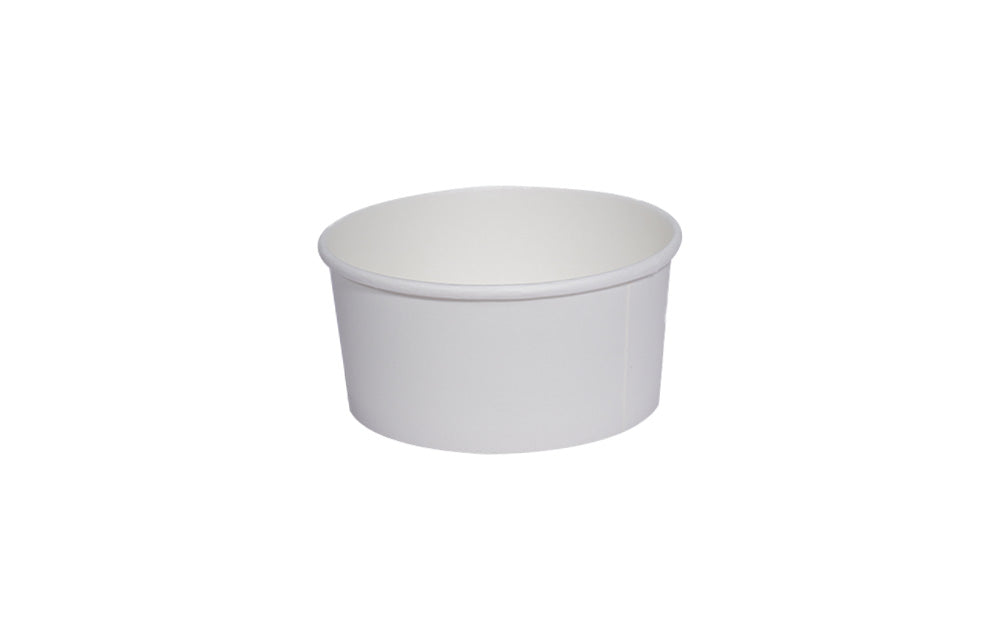 100ml Kraft White paper Takeaway container Food-grade with leak-resist ...